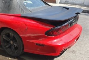 1993-2002 Firebird Convertible Models IROC “High Rise Style” Spoiler ...
