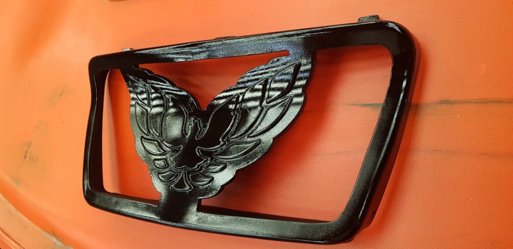 1998-2002 Firebird FLOW-BIRD Front License Plate Cover (FIBERGLASS ...