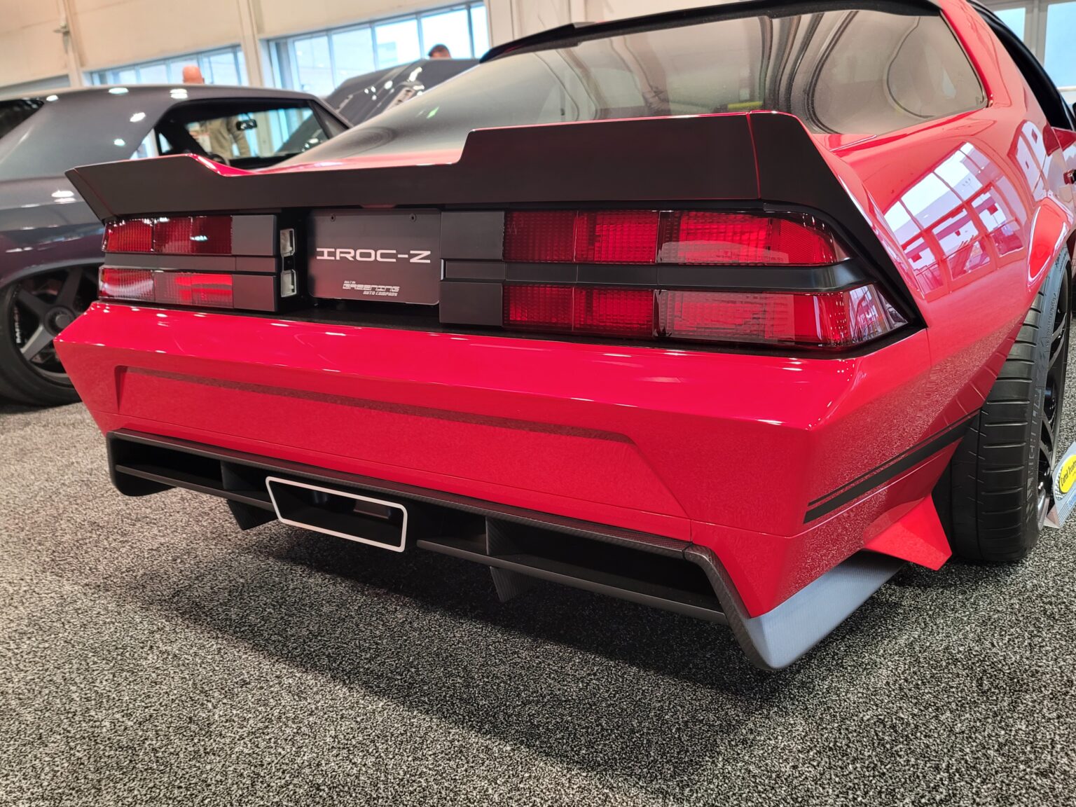 1982-1992 Camaro IROC-Z Blade Spoiler 3″ (OEM Height) 3pc with Notch ...