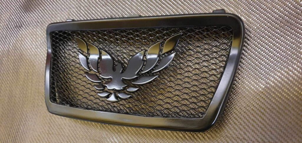 1998-2002 Firebird FLOW-BIRD Front License Plate Cover (FIBERGLASS ...