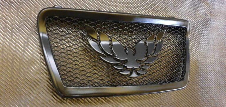 1998-2002 Firebird FLOW-BIRD Front License Plate Cover (FIBERGLASS ...