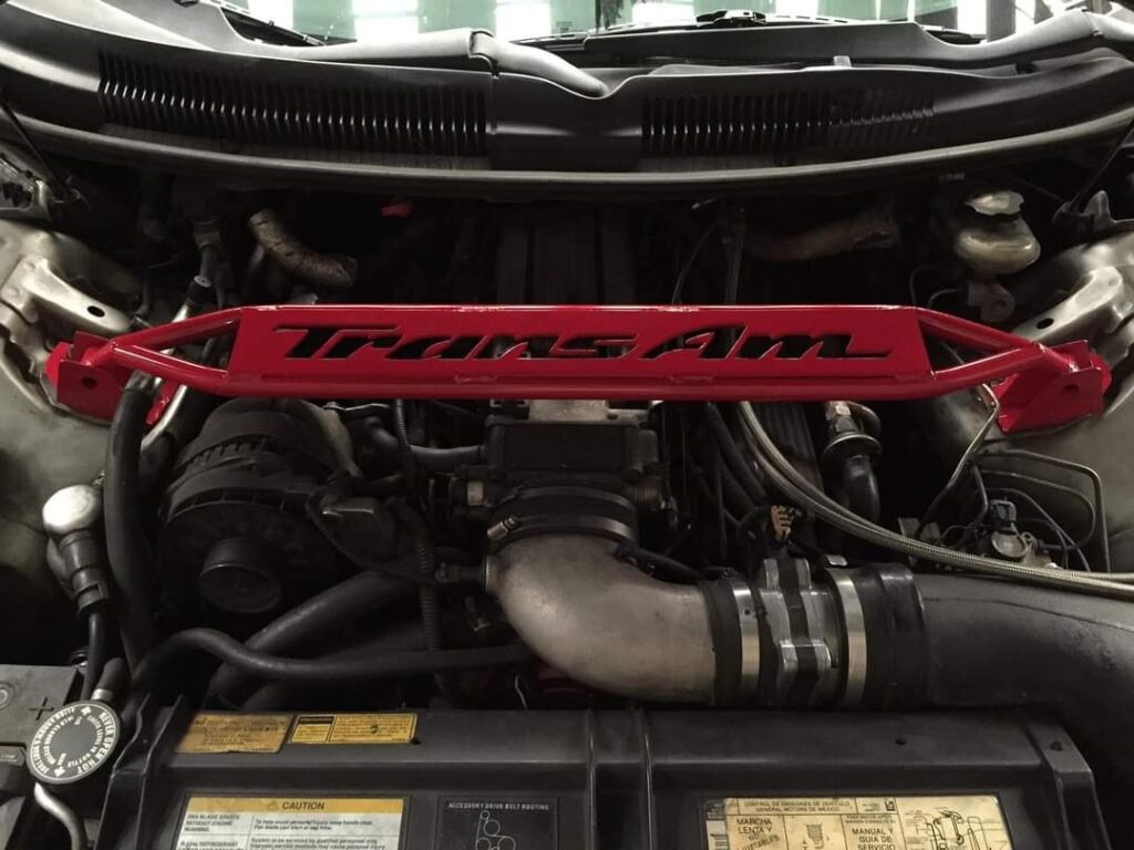 1993-2002 F-Body IROC Motorsports Strut Tower Brace (RED/BLACK/CUSTOM ...
