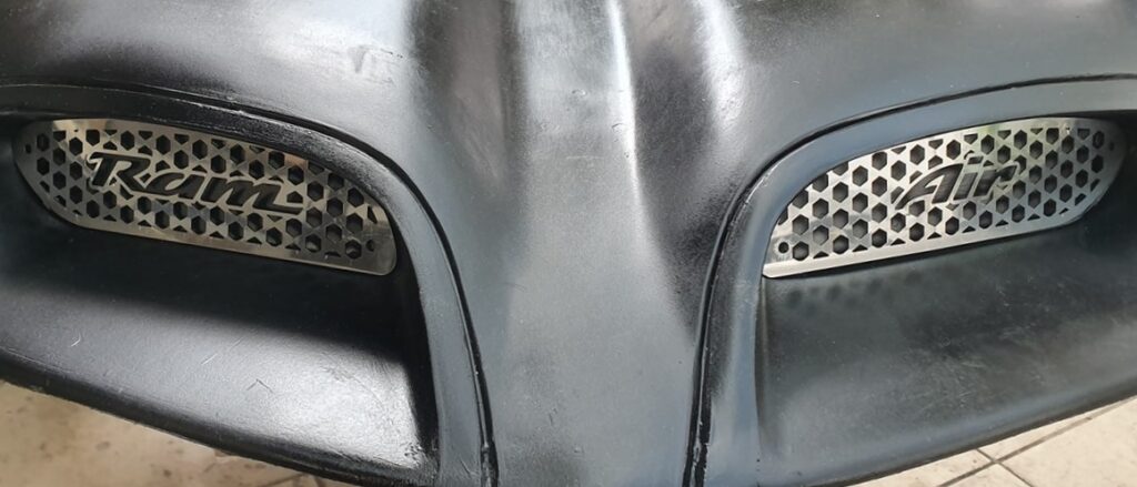 1998-2002 Firebird/Formula/Trans-Am WS6 Style Hood Grill Inserts CUSTOM ...