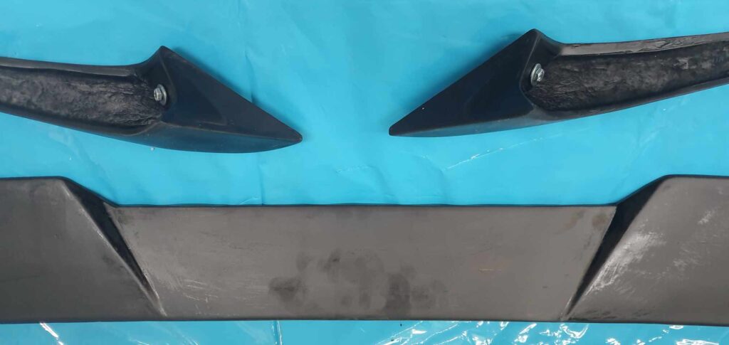 1982-1992 Camaro IROC-Z Blade Spoiler 5″ 3pc with Notch (FIBERGLASS ...
