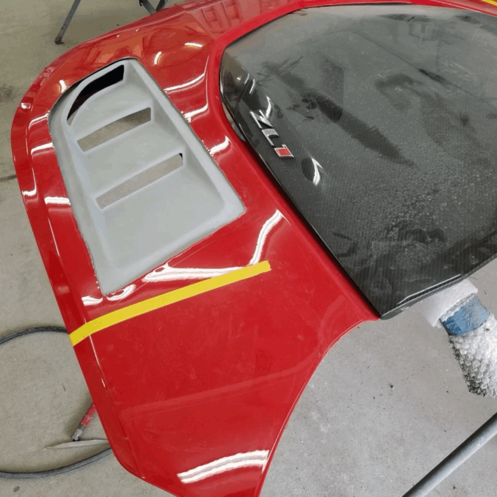 2016-2023 Camaro IROC-Z ZL1 Style Hood with Louvers (Fiberglass) – IROC ...